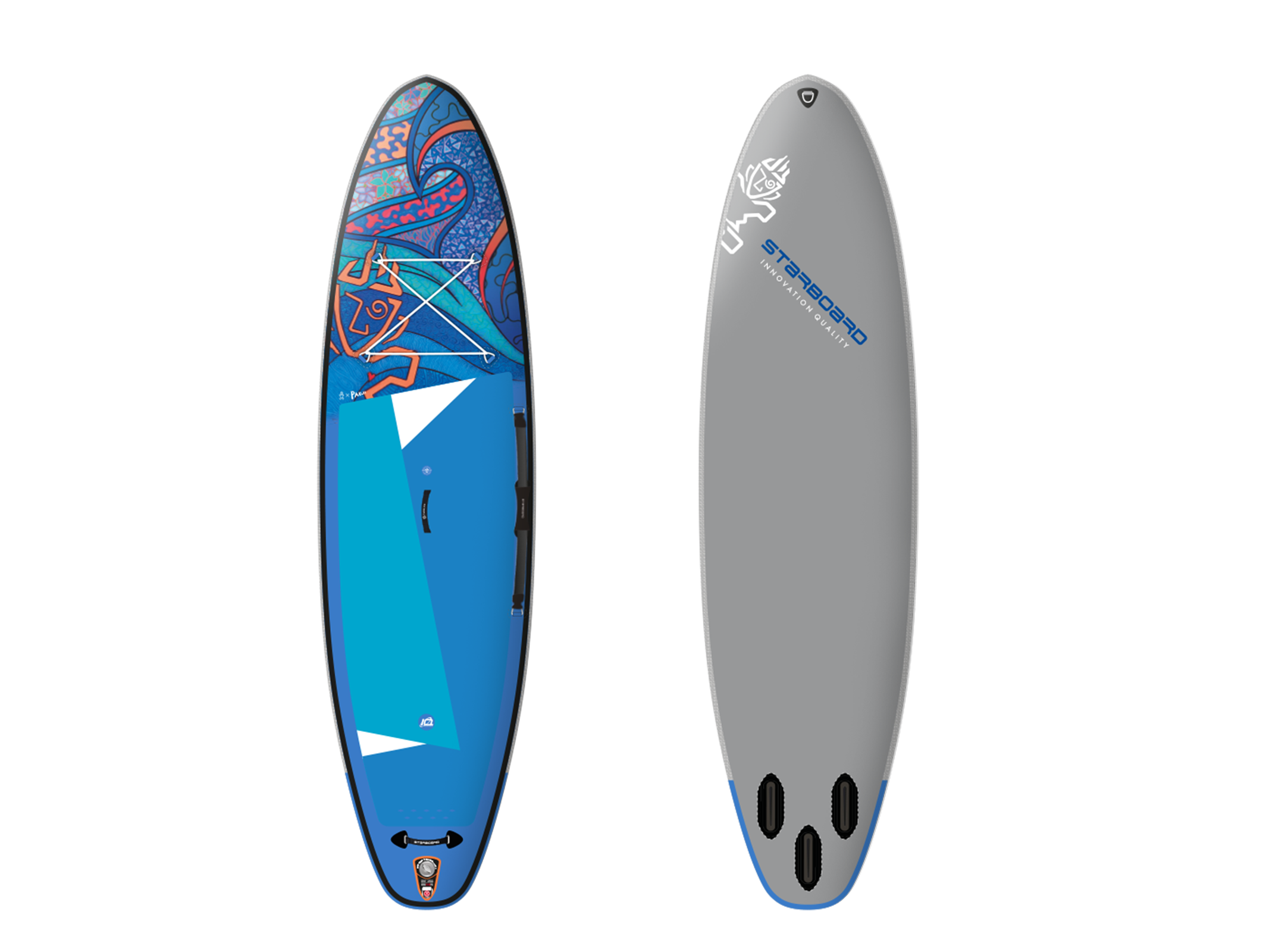 Starboard 10'8x33'x4.75' iGO Deluxe SC Tikhine Wave - Tiki tech packag ...